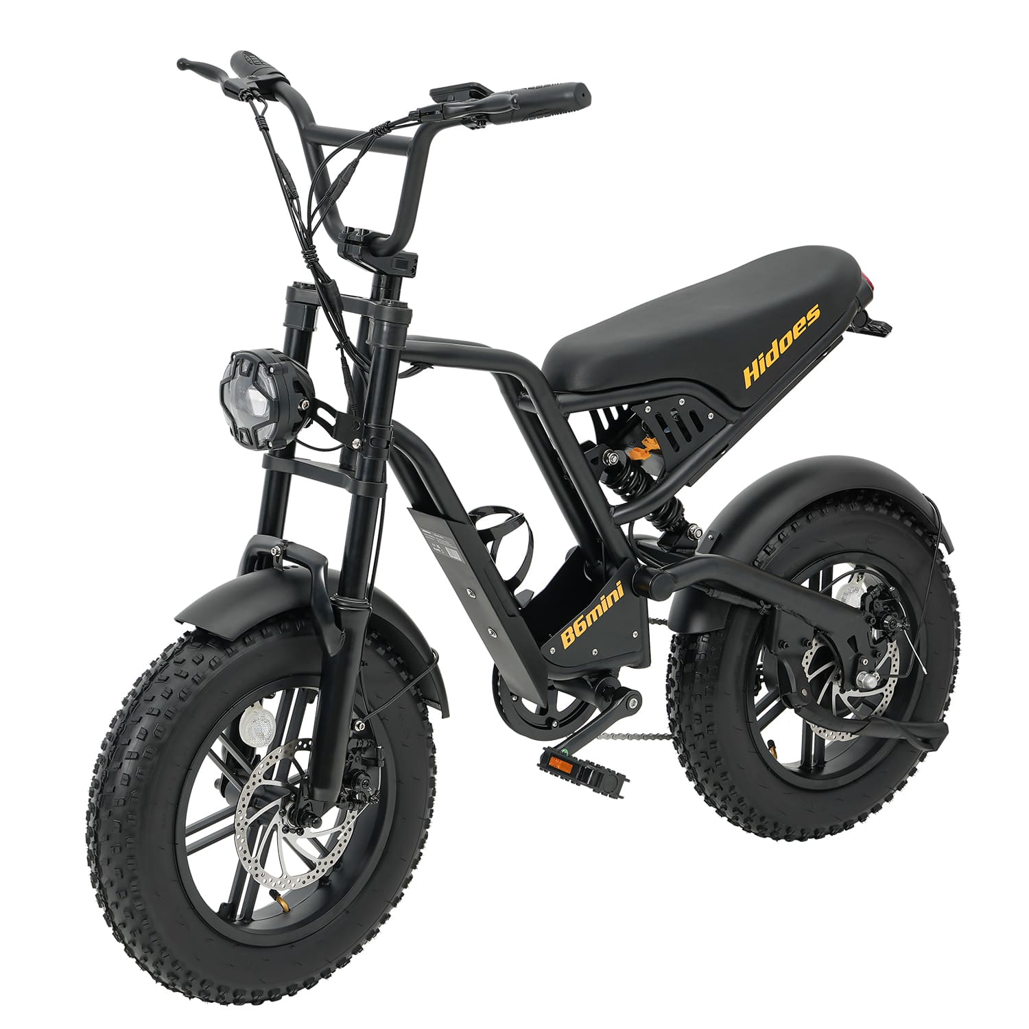 Hidoes B6 Mini Electric Bike | 250W Fat Tyre E-Bike for Teens & Adults ...